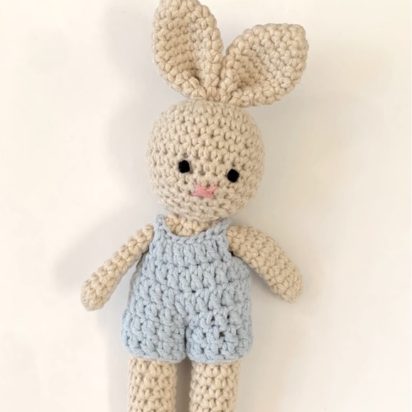 Handmade | Toys | Amigurumi Rabbit Crochet Bunny Toy Stuffed Animal ...